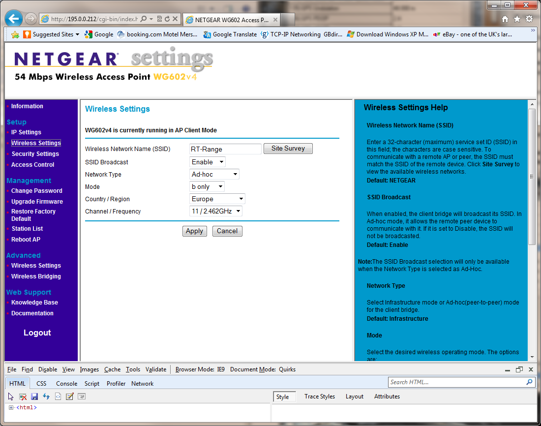 Networking Issues – OxTS Support
