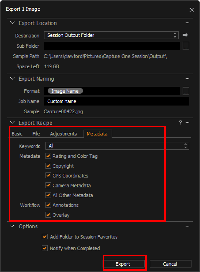 Phase One Camera User Guide – OxTS Support