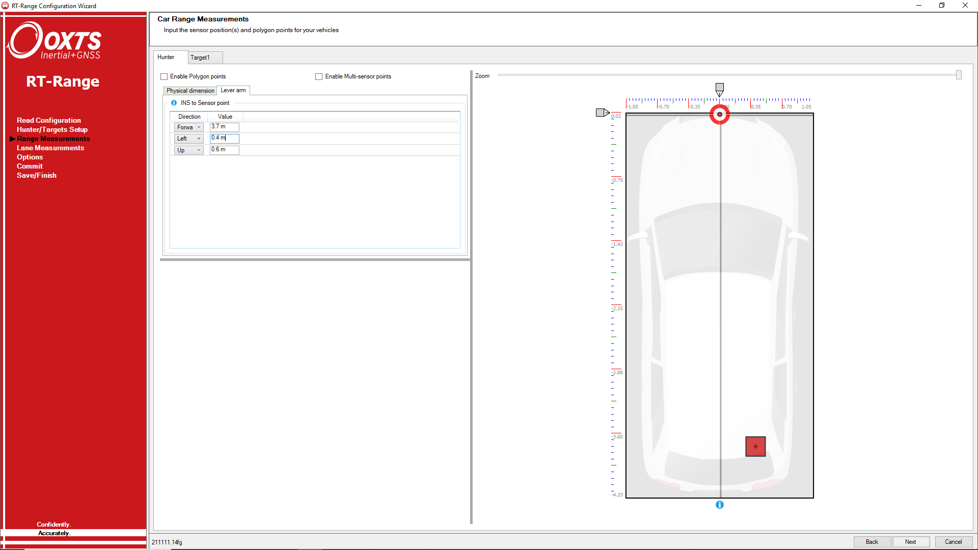 RT Range Setup: Fixed Point Sensor Point to Sensor Point Set up Guide ...